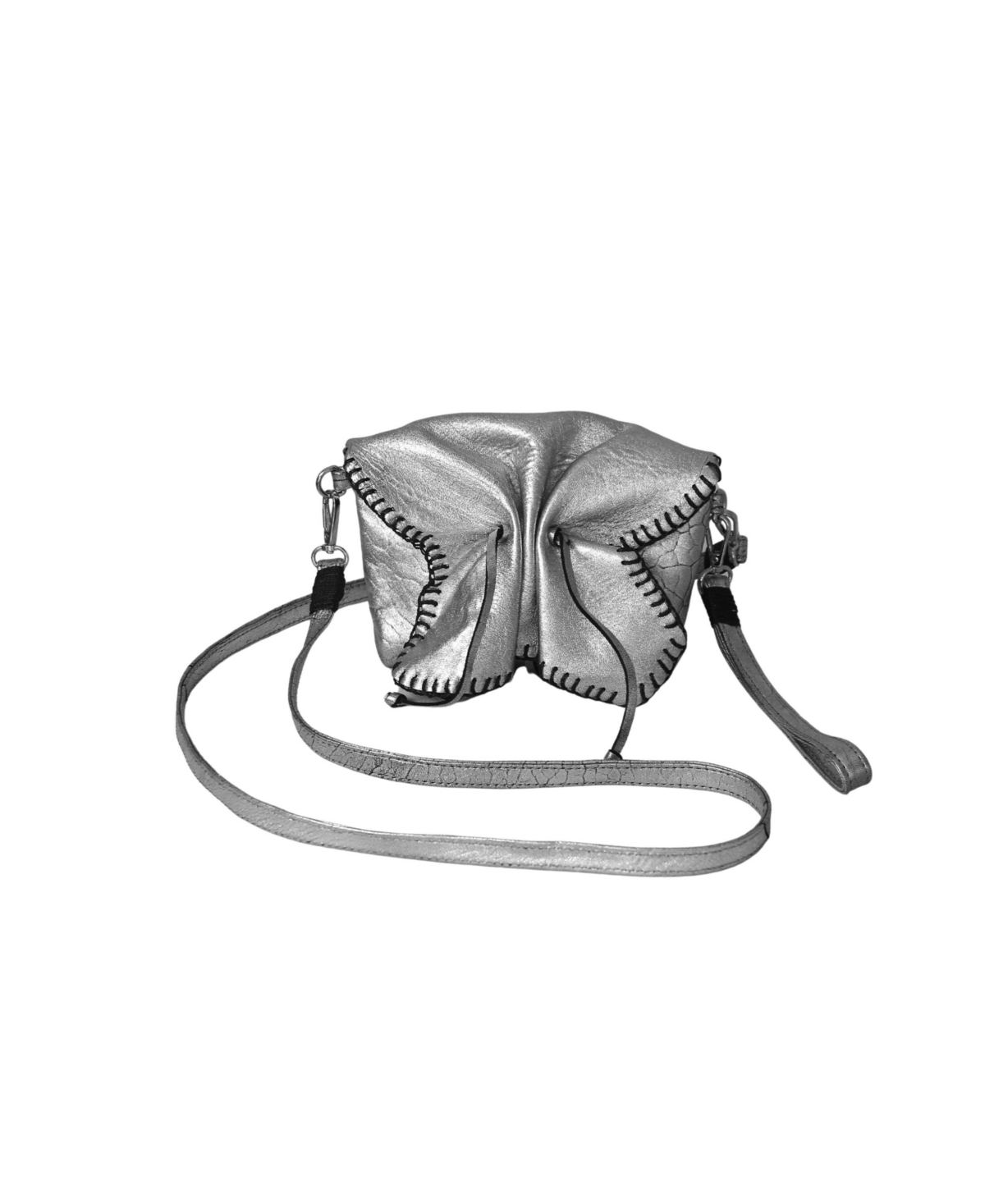 Click here for Carlos Falchi Mini Butterfly Lambskin Leather Bag... prices