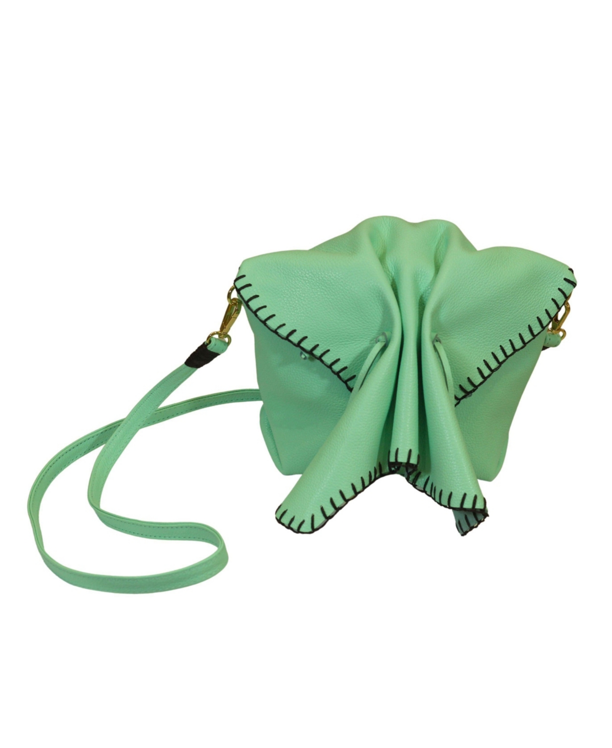 Click here for Carlos Falchi Butterfly Leather Bag - Lime prices