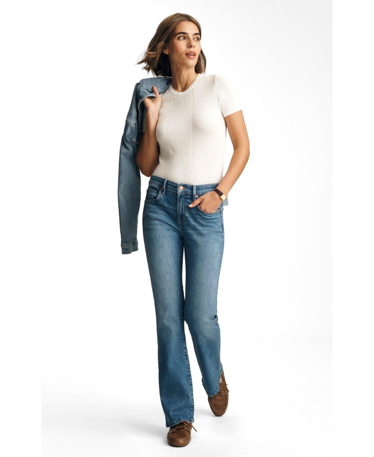 Click here for Mavi Jeans Womens Vicky Mid Rise Bootcut Bootcut I... prices