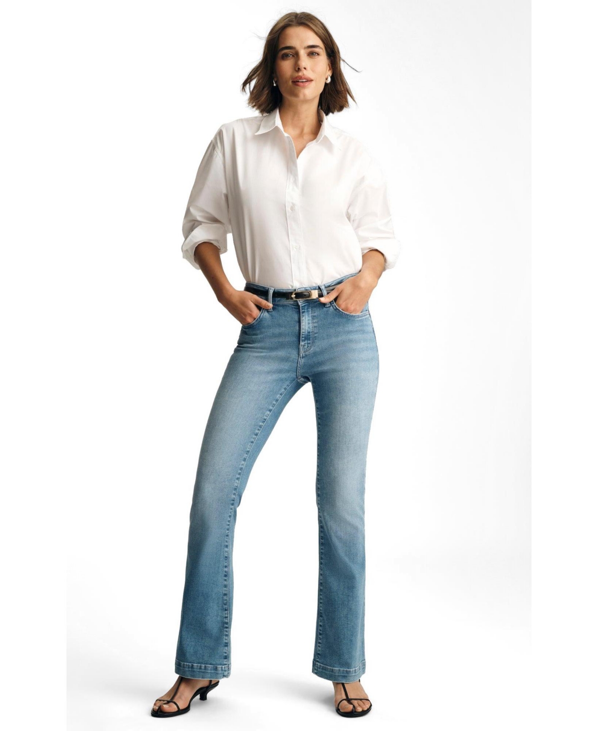 Click here for Mavi Jeans Womens Sydney High Rise Flare Flare In... prices