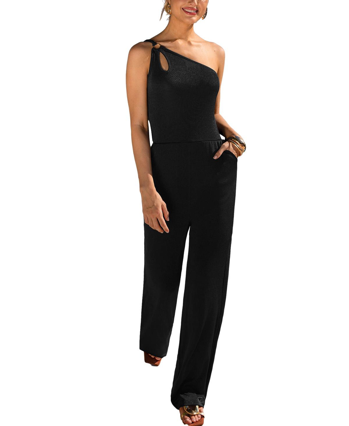 Click here for Cupshe Womens V-Neck Zipper Closure Unlined Jumpsu... prices