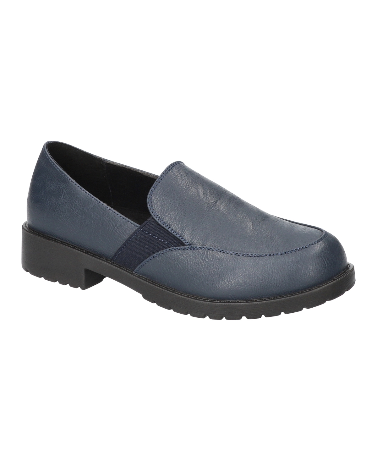 Click here for Easy Street Womens Vanessa Slip-On Loafers - Navy prices