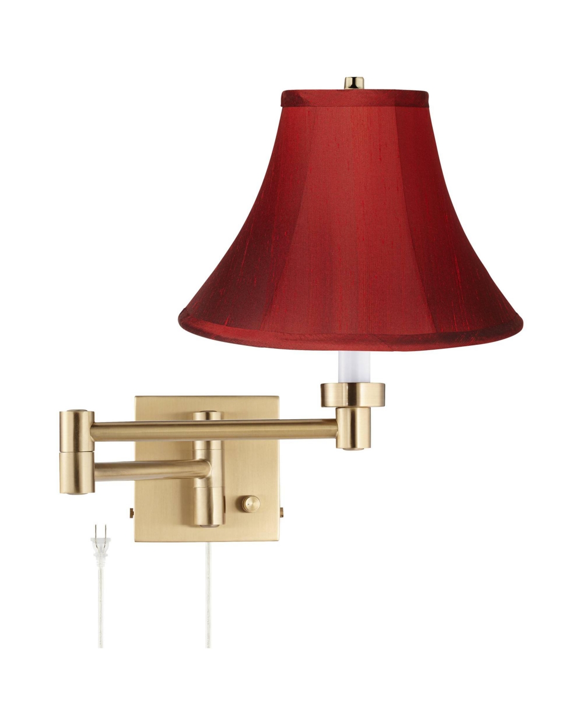 Click here for Barnes and Ivy Alta Warm Gold Plug-In Swing Arm Wa... prices
