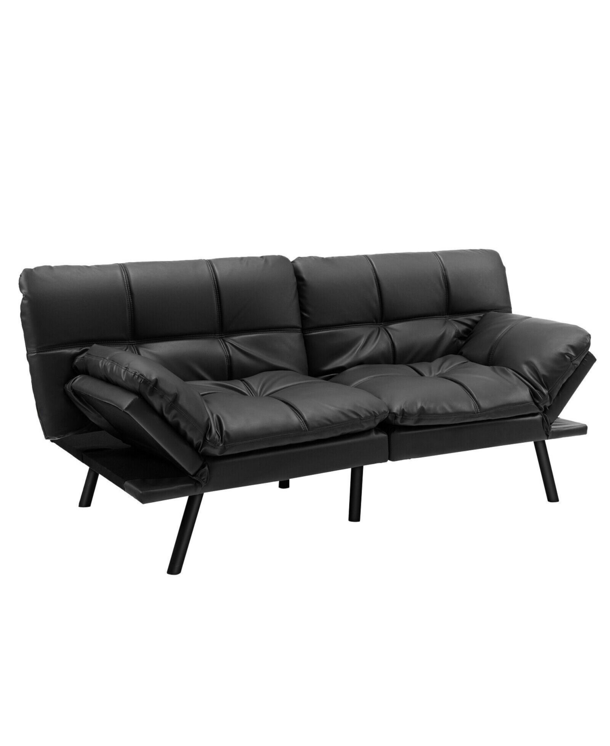 Click here for Gouun Convertible Memory Foam Futon Sofa Bed with... prices