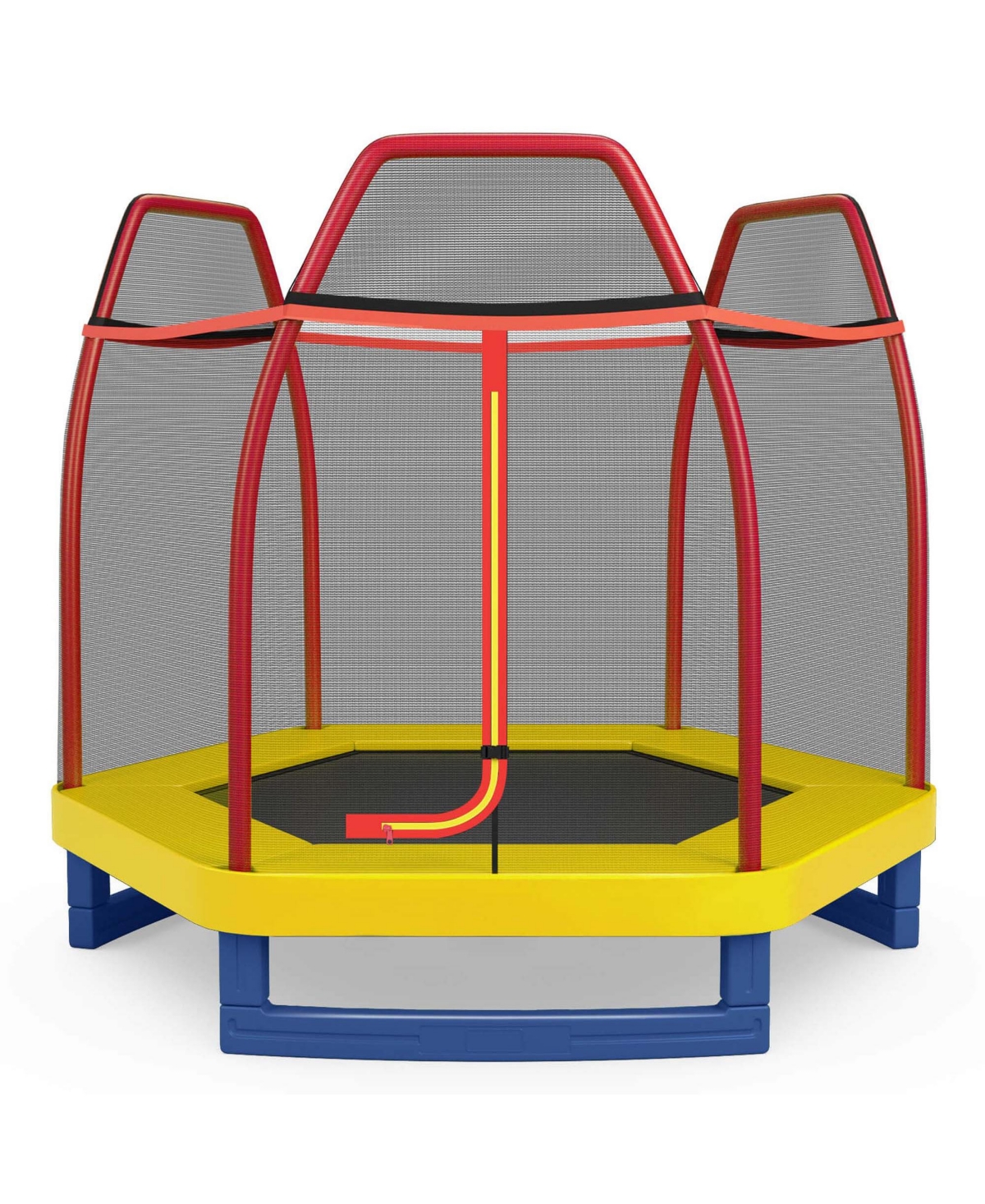 Click here for Costway 7FT Kids Trampoline Outdoor Indoor Recreat... prices