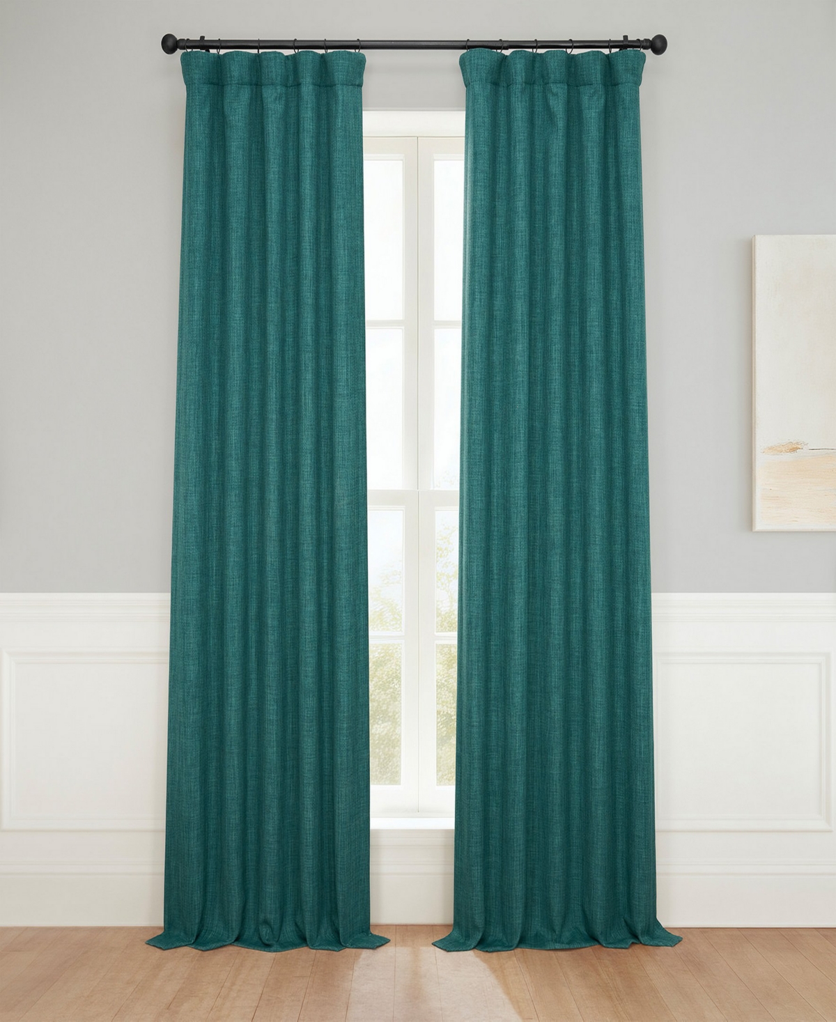 Click here for Half Price Drapes Textured Faux Linen Room Darkeni... prices