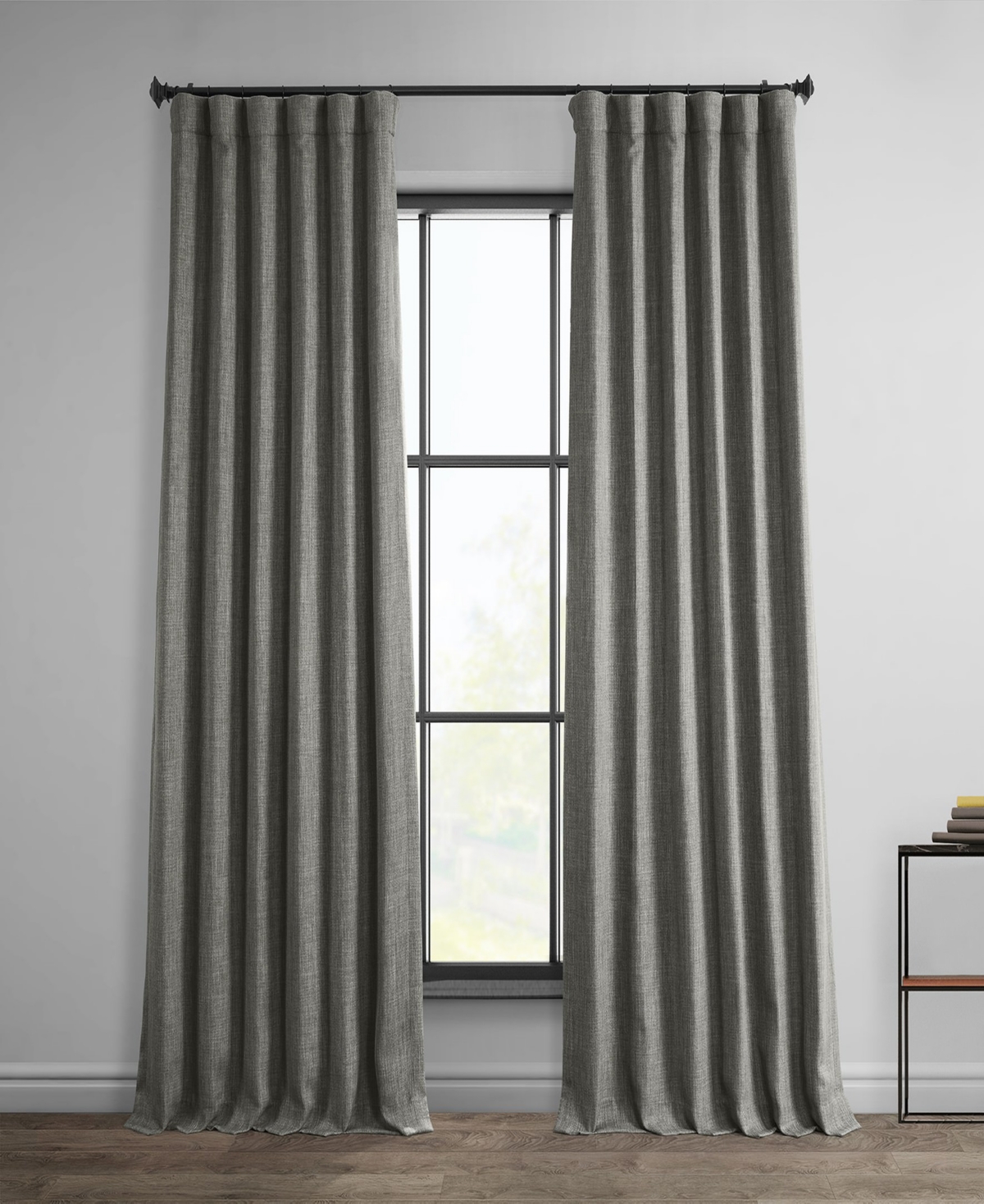 Click here for Half Price Drapes Textured Faux Linen Room Darkeni... prices