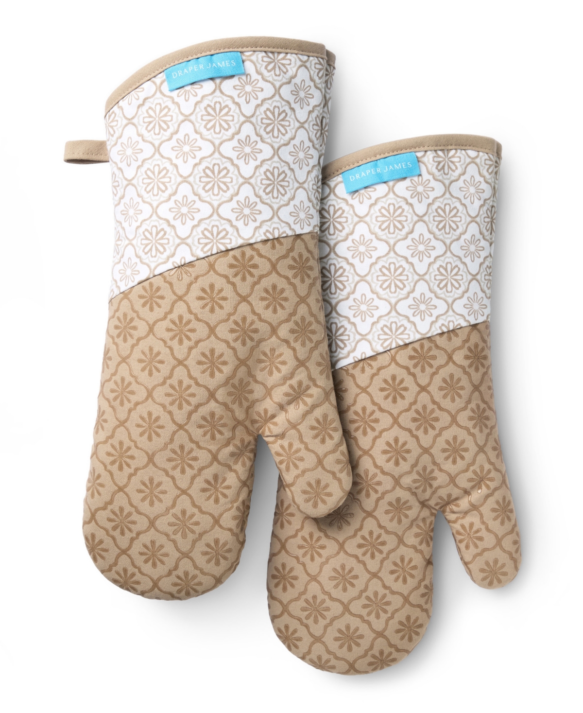 Click here for Draper James Allover Geo Floral 2-Pack Oven Mitts... prices