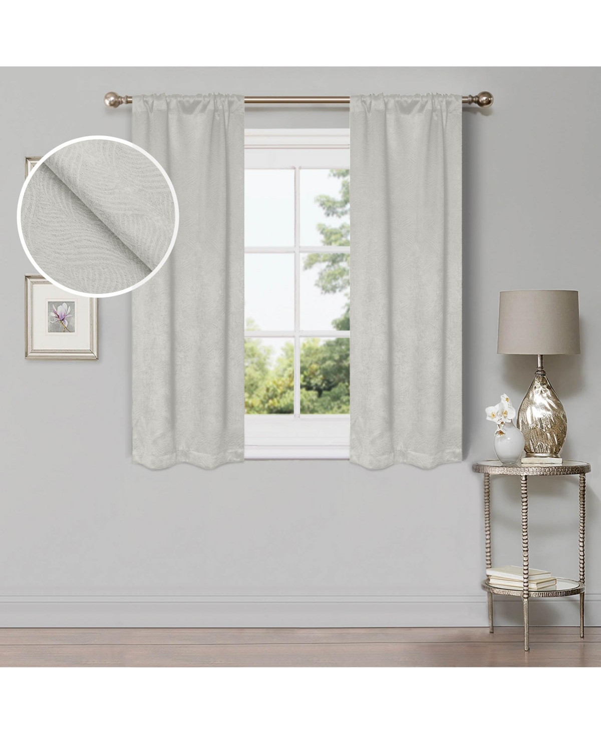 Click here for Superior Wave Geometric Washable Room Darkening Bl... prices