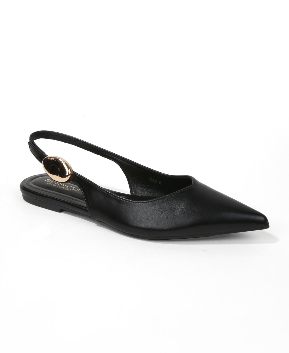 Click here for Berness Womens Reed Slingback Flats with Gold-Tone... prices