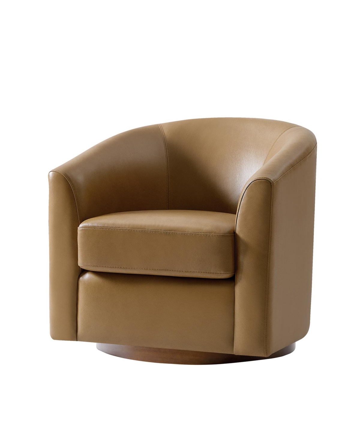 Click here for Hulala Home Amiir 30.5 Wide Genuine Leather Swivel... prices