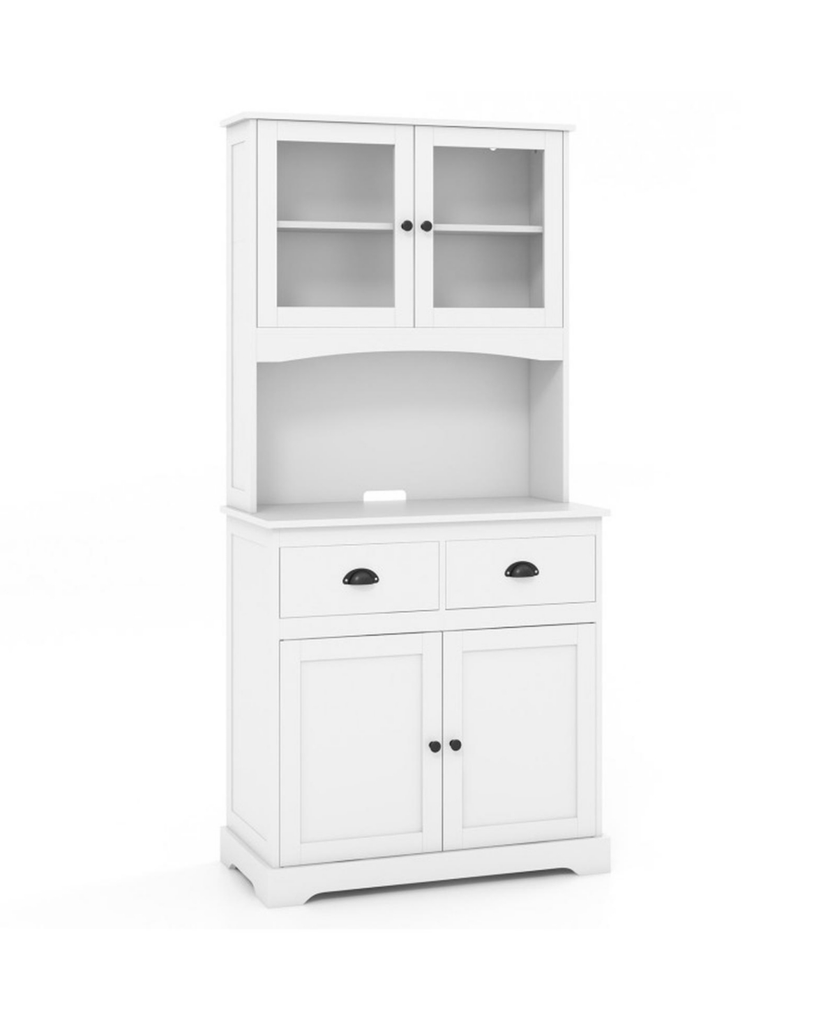 Click here for Gouun Tall Sideboard Storage Cabinet with 2 Drawer... prices