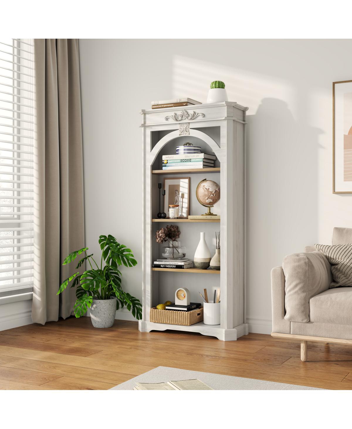 Click here for Streamdale Furniture 4-Tier 65-Inch Tall Floor Sta... prices