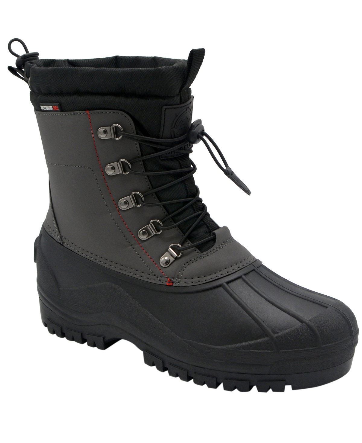 Click here for Polar Range Mens Lace-Up Boots - Gray prices