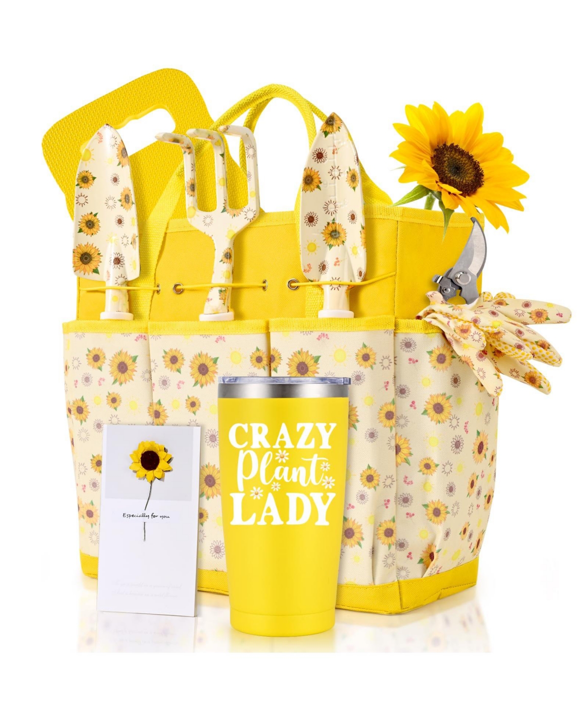 Click here for Xdovet Sunflower Patterned Gardening Tool Set - Ye... prices