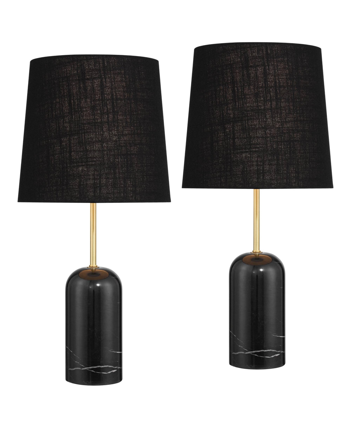 Click here for 360 Lighting Daleti 25 High Marble Table Lamp Set... prices