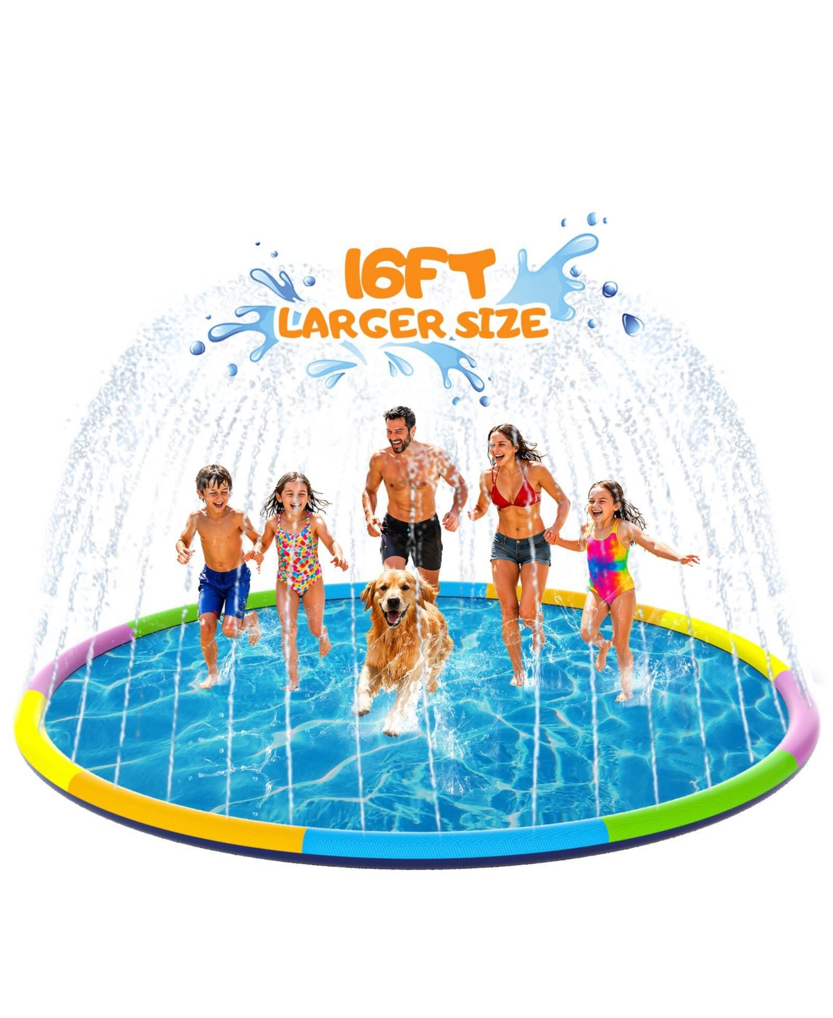 Click here for Aofar 197Splash Pad Sprinkler Play Mat Dogs Pets O... prices