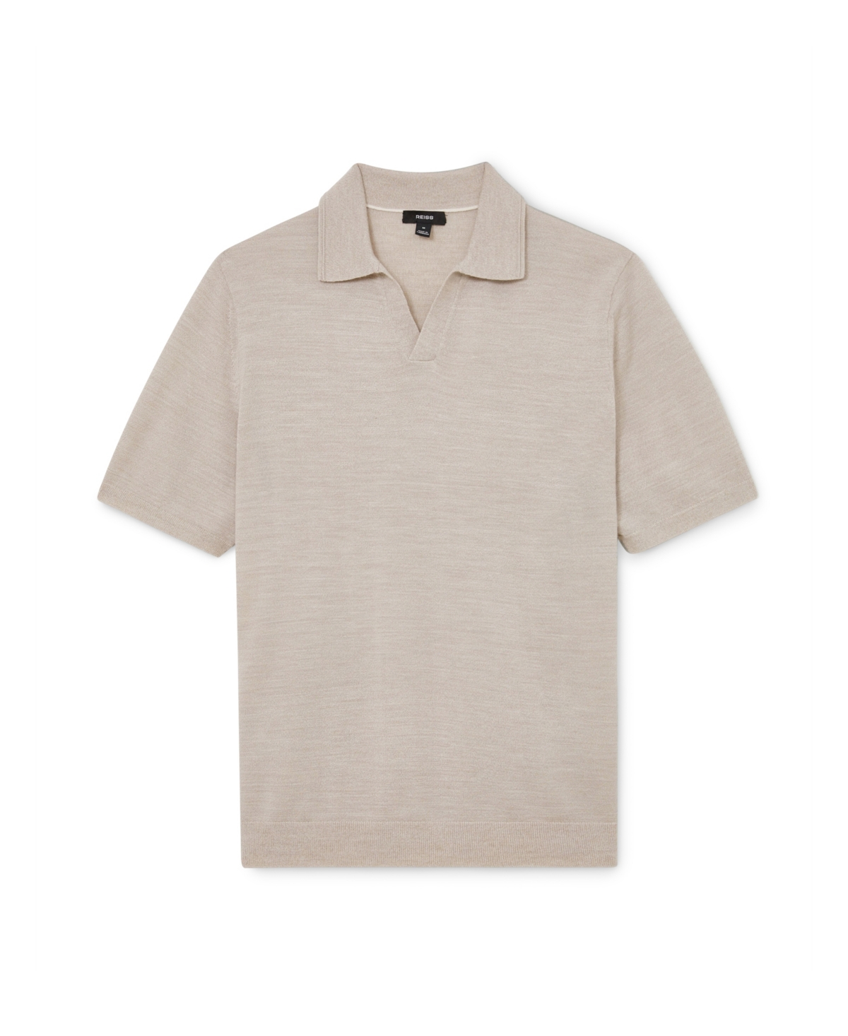 Click here for Reiss Mens Duchie Open Collar Merino Wool Polo Shi... prices