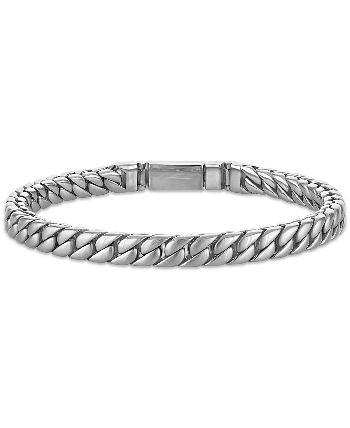 Click here for Esquire Mens Jewelry Double Layer Chain Bracelet i... prices