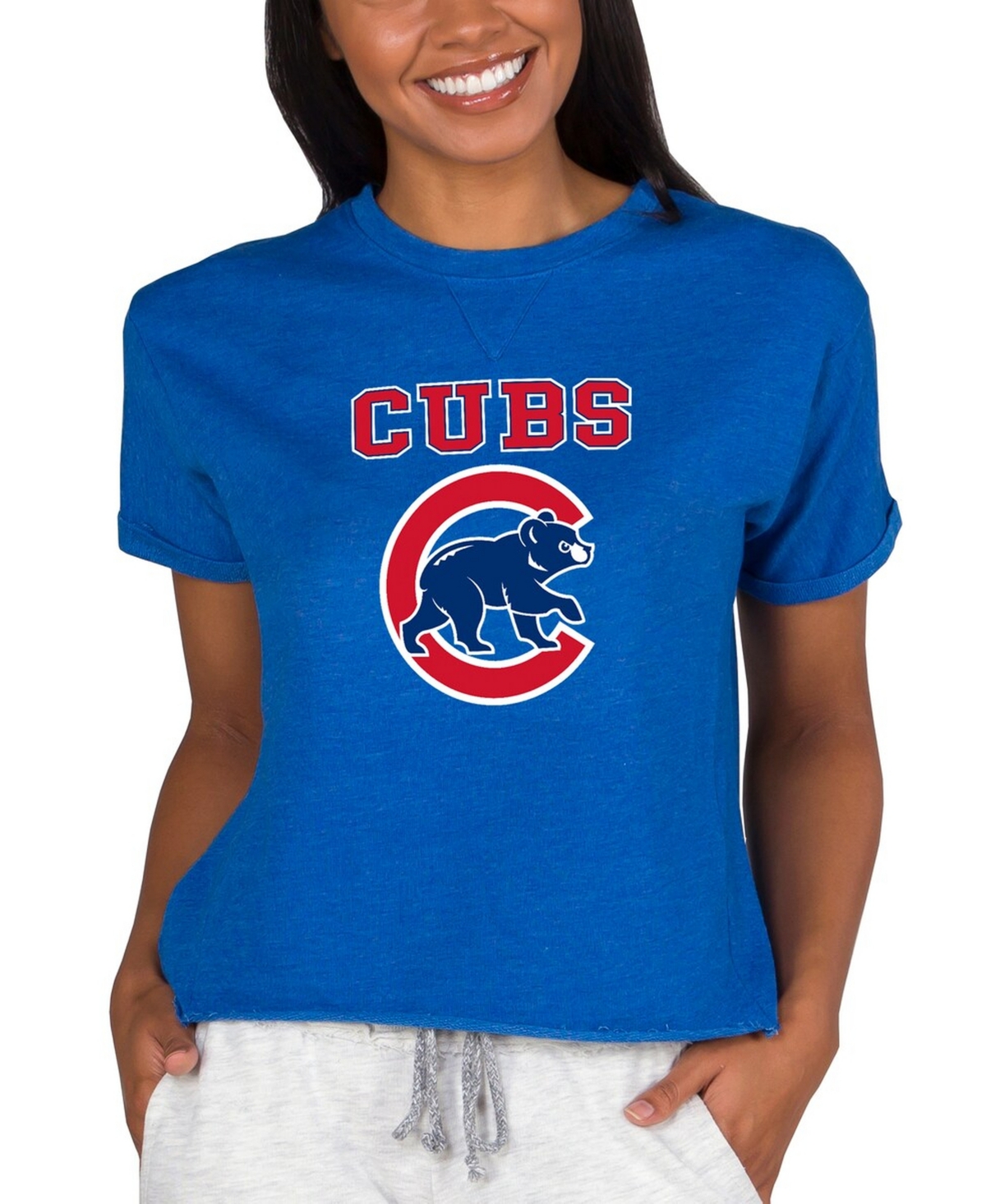 Click here for Concepts Sport Womens Royal Chicago Cubs Tri-Blend... prices