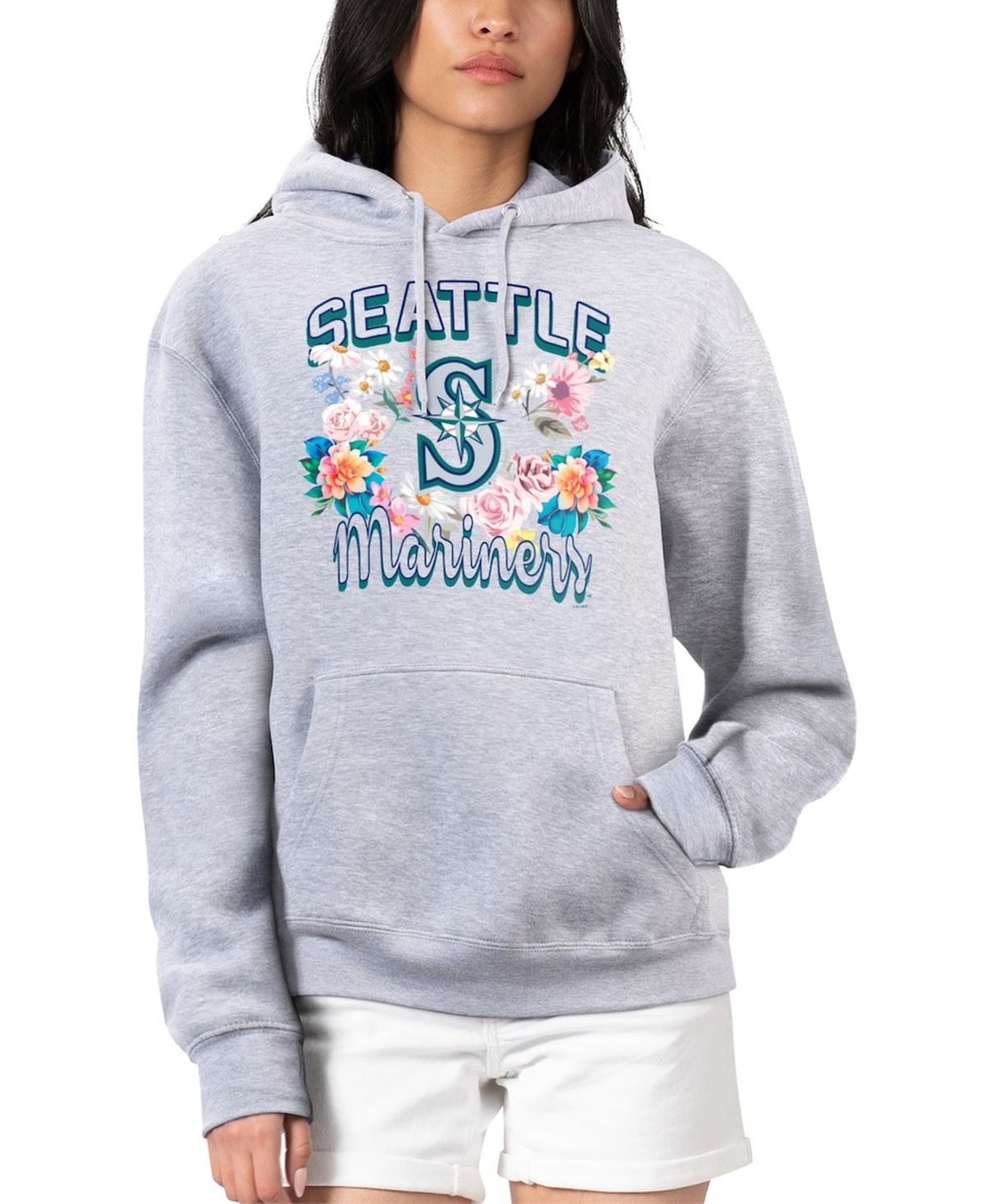 Click here for G-iii 4Her by Carl Banks Womens Heather Gray Seatt... prices