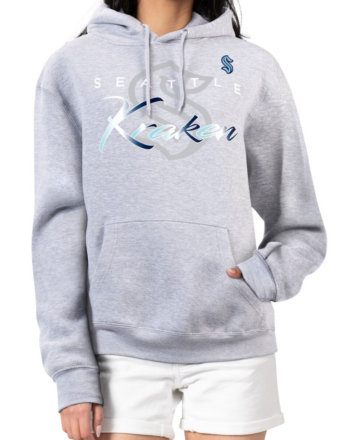Click here for G-iii 4Her by Carl Banks Womens Gray Seattle Krake... prices