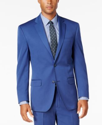 Sean John Men's Classic-Fit New Blue Suit Separate Jacket - Macy's