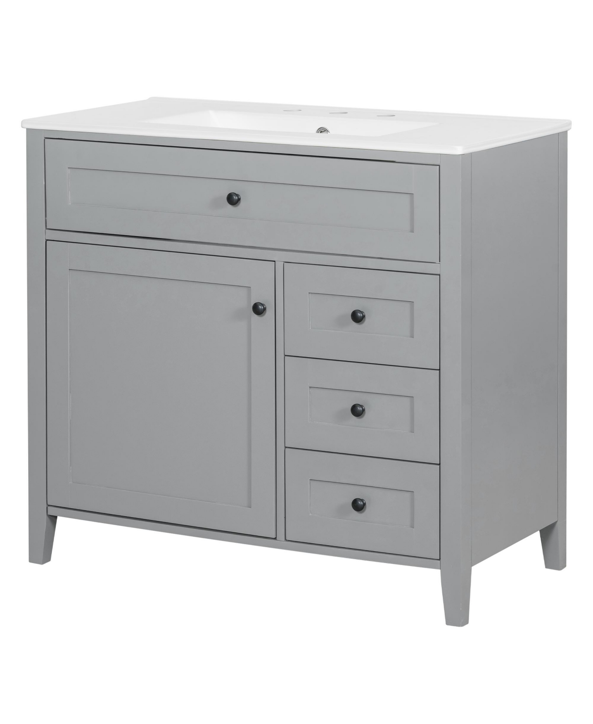 Click here for Busdays 36 Inch Freestanding Bathroom Vanity with... prices