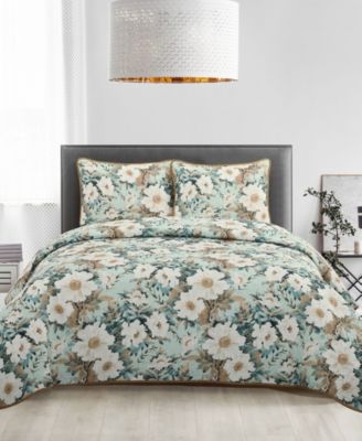 Click here for Stratford Park Rosa Floral 3 Piece Quilt Sets prices