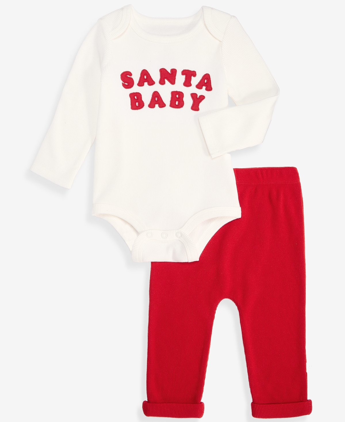 Click here for First Impressions Baby Santa Bodysuit & Pants  2-P... prices