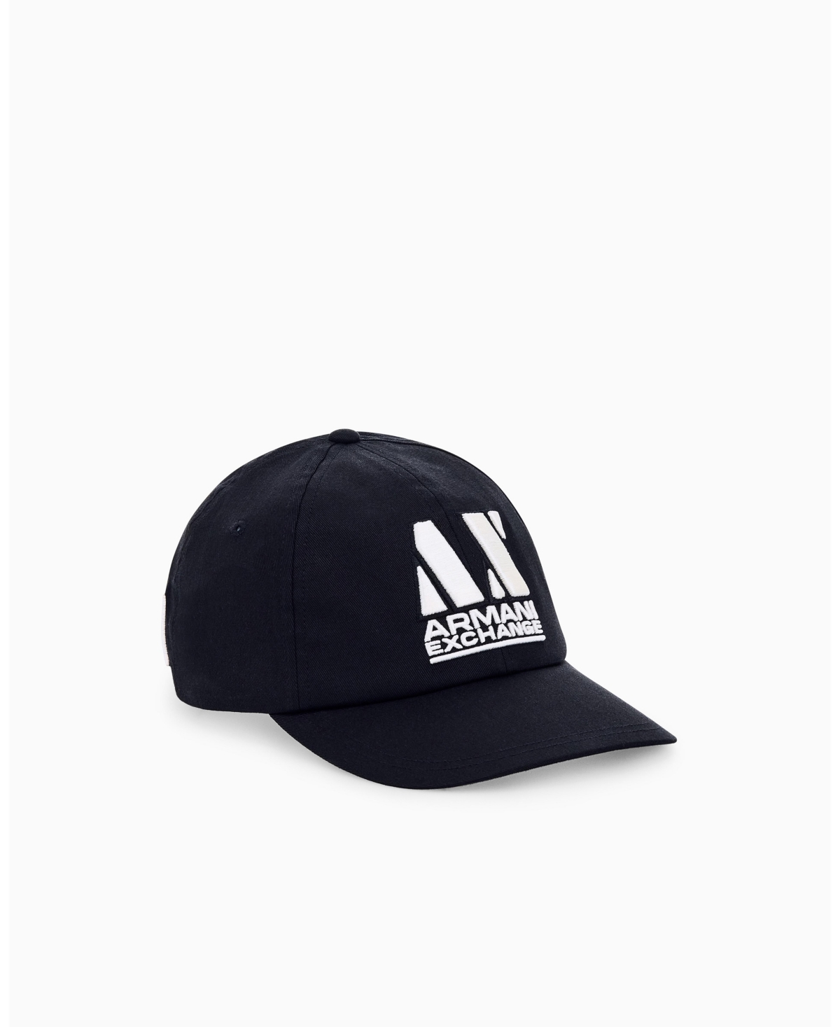 Click here for A|X Armani Exchange Mens Flocked Logo Cap - Black prices