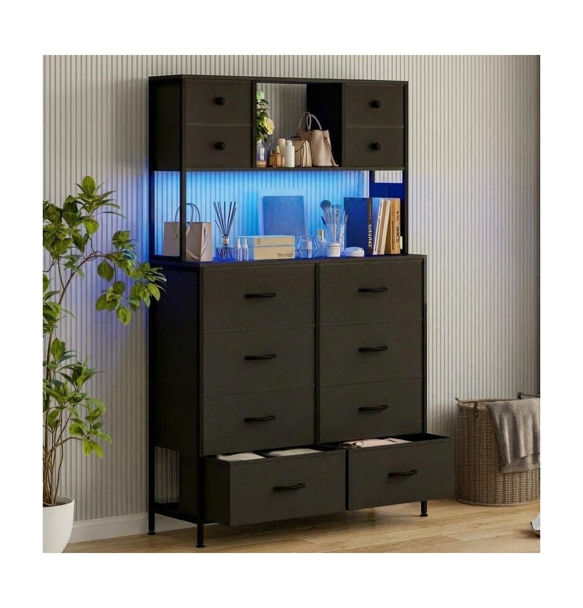 Click here for gaomon 12 Drawer Dresser  Large Fabric Chest of Dr... prices