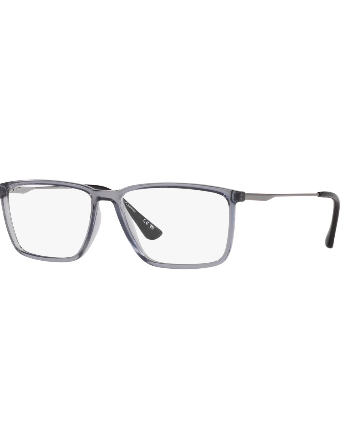 Click here for Lenscrafters Mens Eyeglasses  EC3501 - Gray Transp... prices