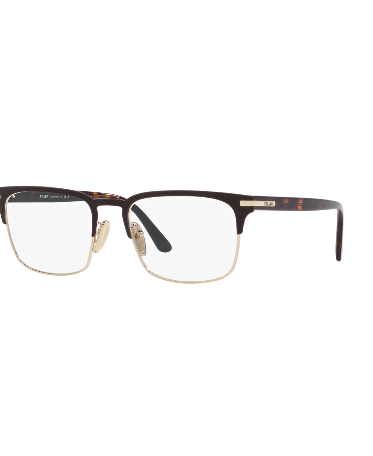 Click here for Prada Mens Eyeglasses  Pr 58ZV - Matte Brunished... prices