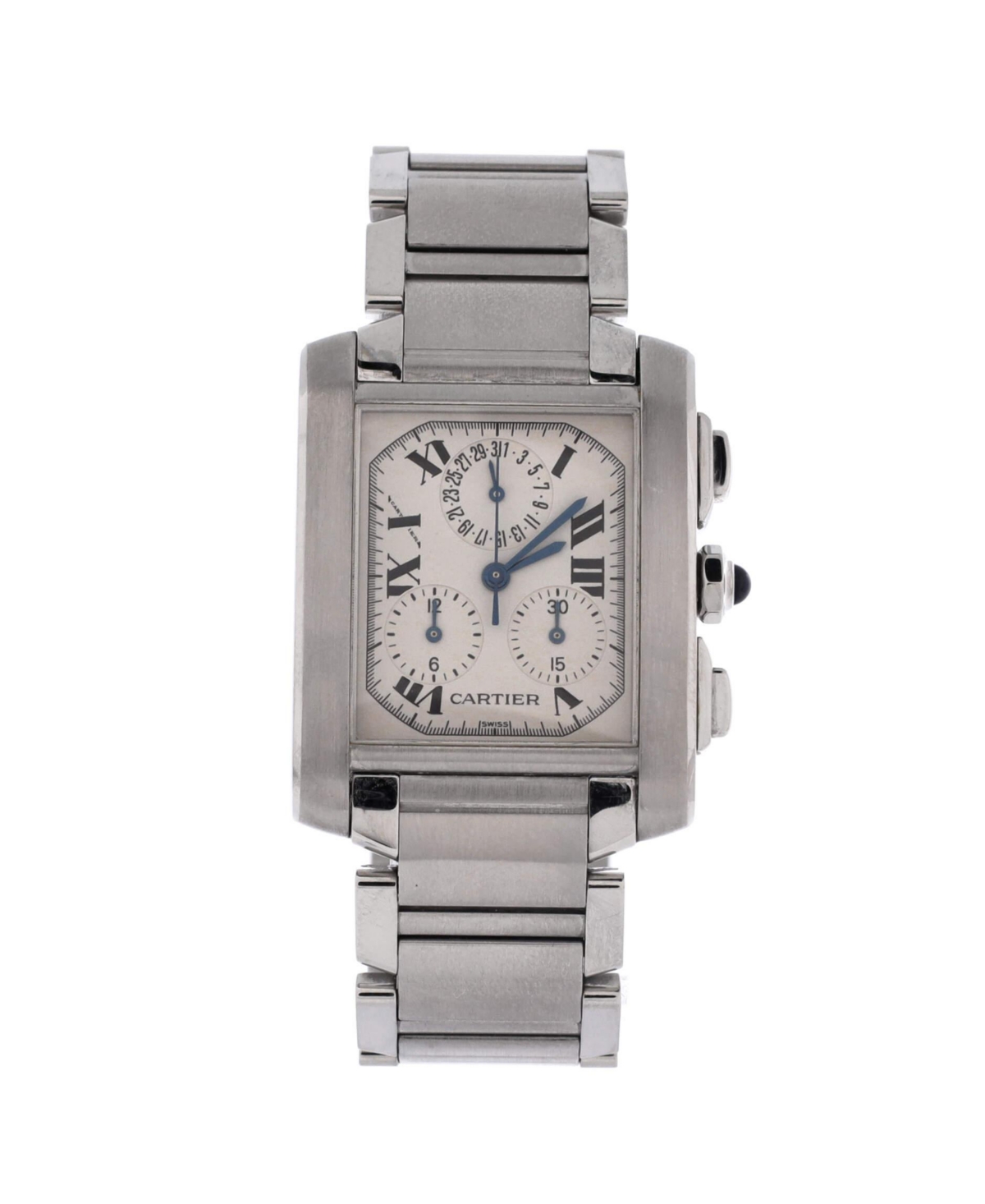 Click here for Pre-Owned Cartier Tank Francaise Chronoflex Chrono... prices