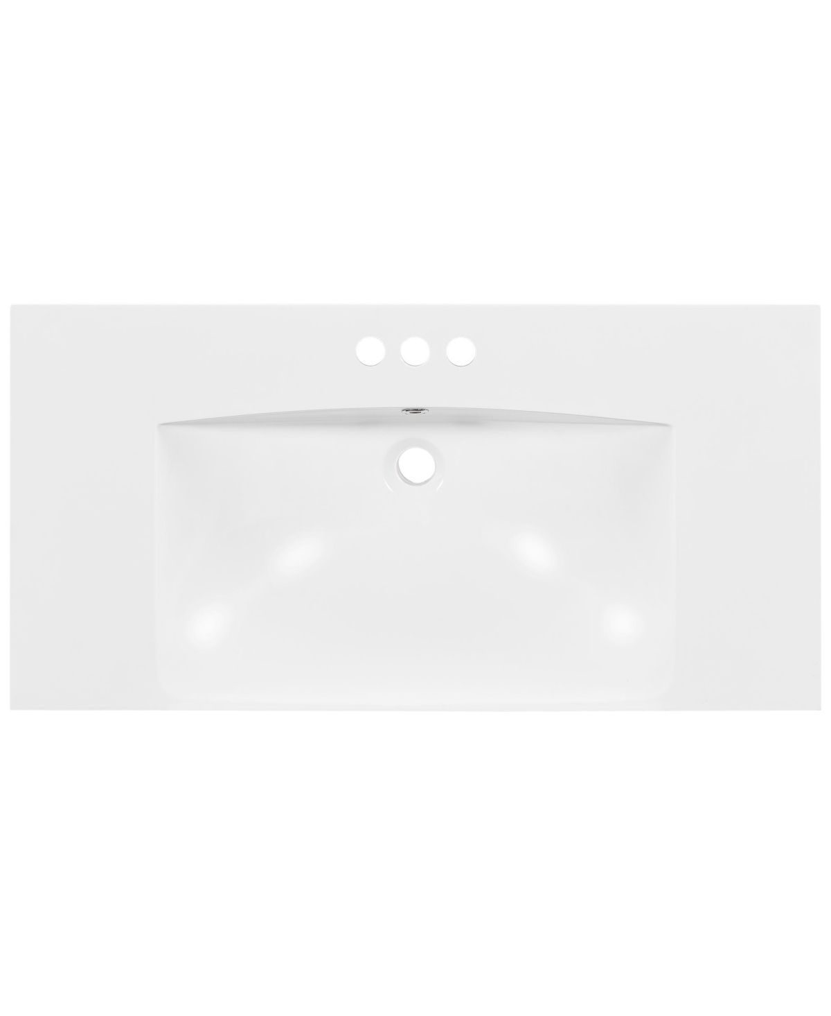 Click here for Busdays 36 x 18 Inch Rectangular 3 Hole Bathroom R... prices