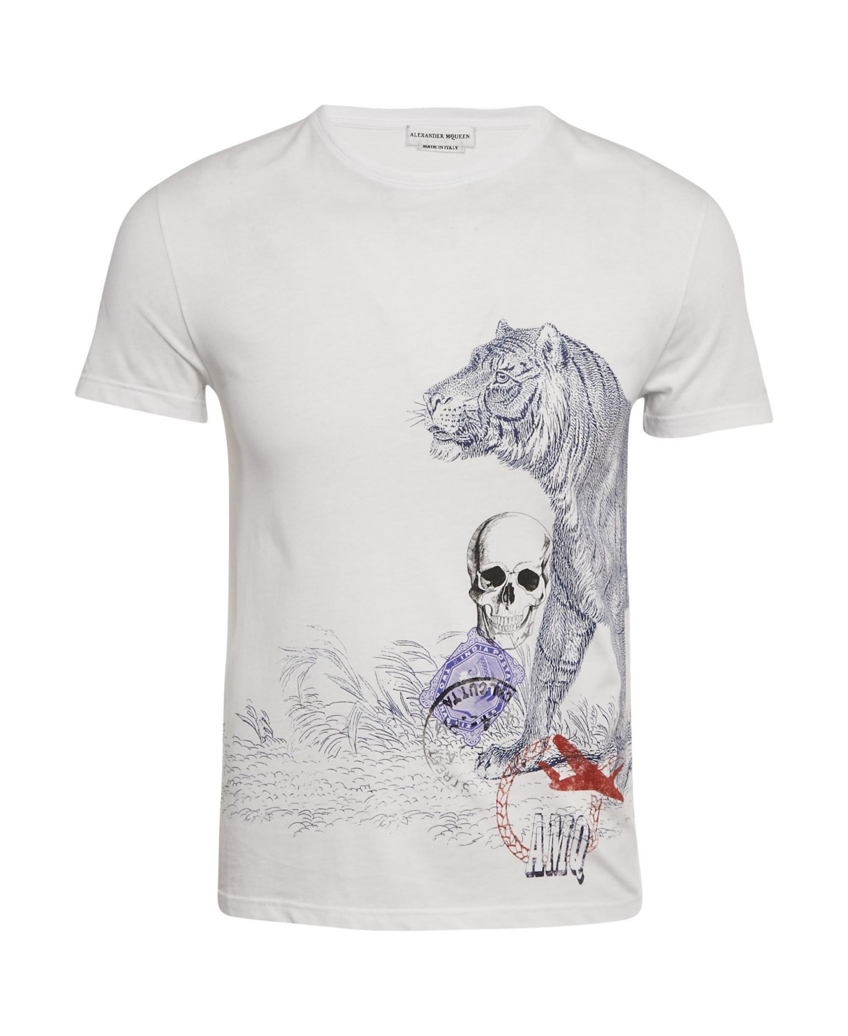 Click here for Pre-Owned Alexander Mcqueen Mens Skull Print Jerse... prices