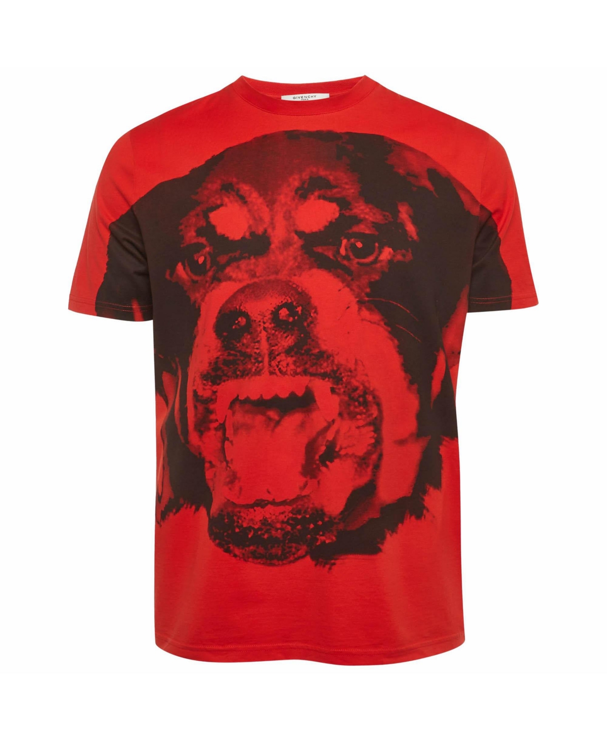 Click here for Pre-Owned Givenchy Mens Rottweiler Print Cotton T-... prices