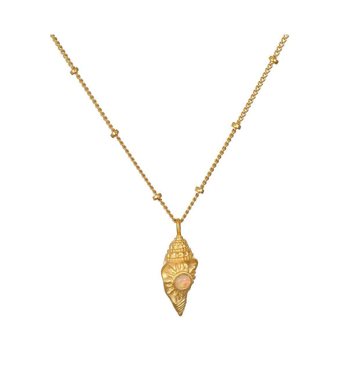 Click here for Satya Jewelry Resilient Spirit Opal Conch Shell Ne... prices
