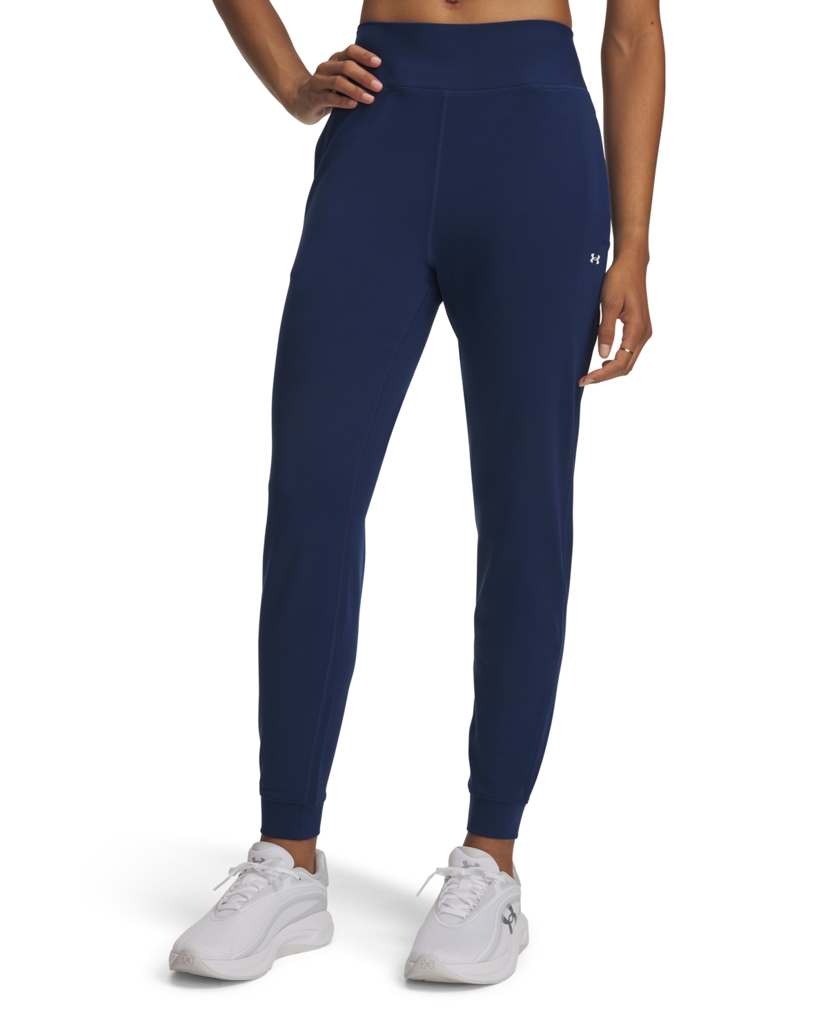 Click here for Under Armour Womens Motion Loose-Fit Joggers - Bla... prices