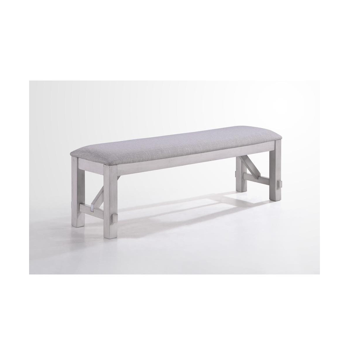 Click here for New Classic Furniture Maisie Bench - Grey prices