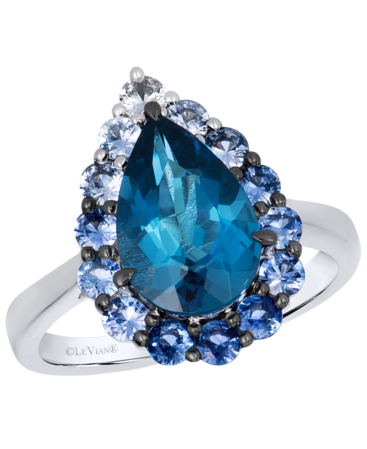 Click here for Le Vian Deep Sea Blue Topaz Pear Shaped  Sapphire... prices