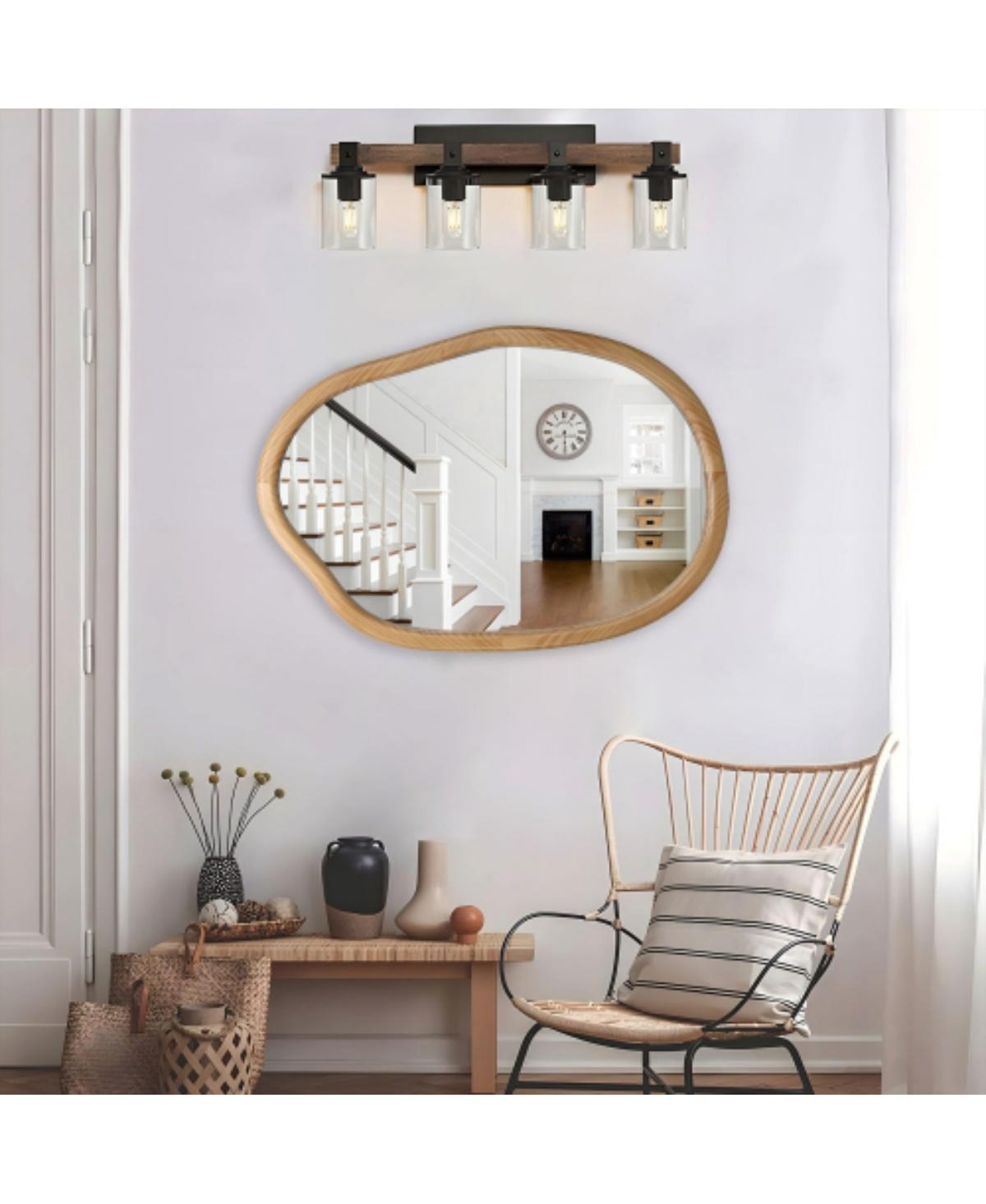 Click here for Laoties Modern Irregular Pond Shaped Decorative Mi... prices