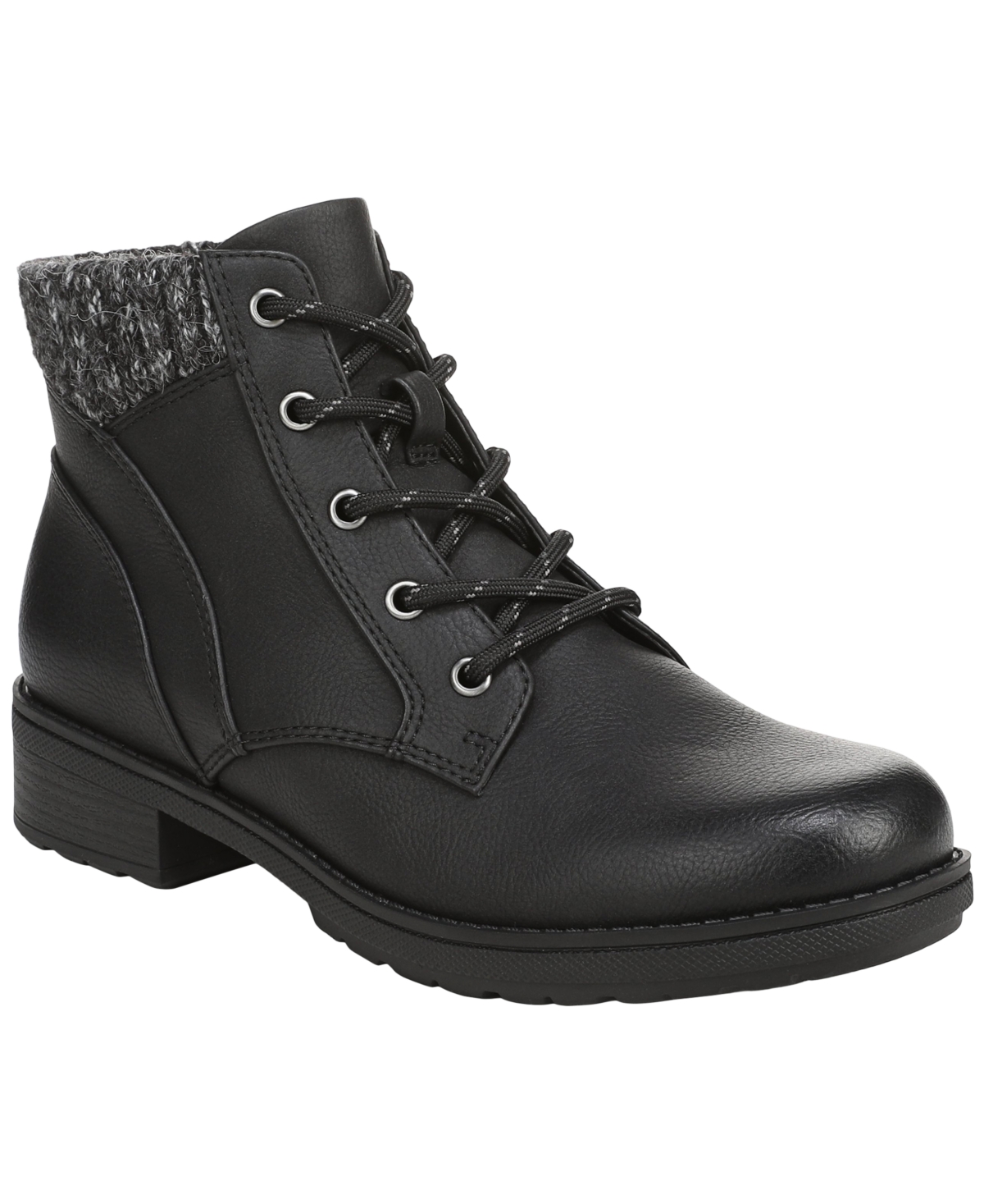 Click here for Dr. Scholls Womens Daphne Lace-Up Booties - Black... prices
