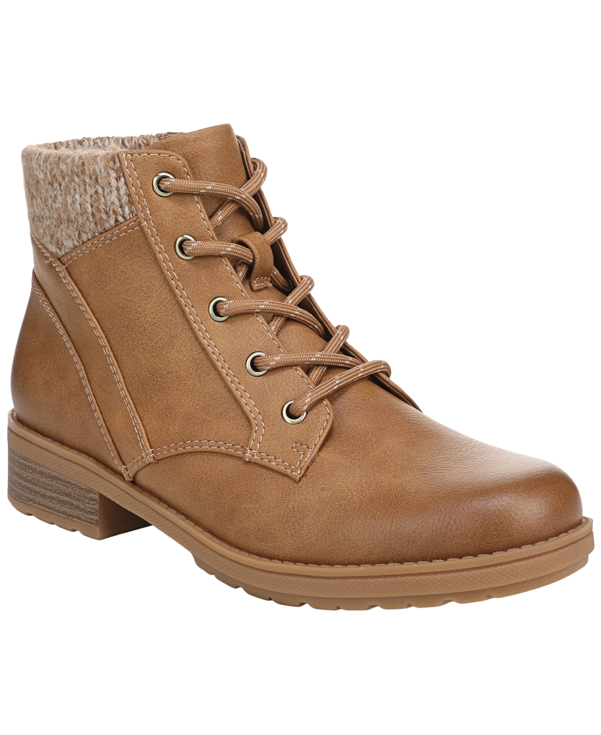 Click here for Dr. Scholls Womens Daphne Lace-Up Booties - Tan Fa... prices