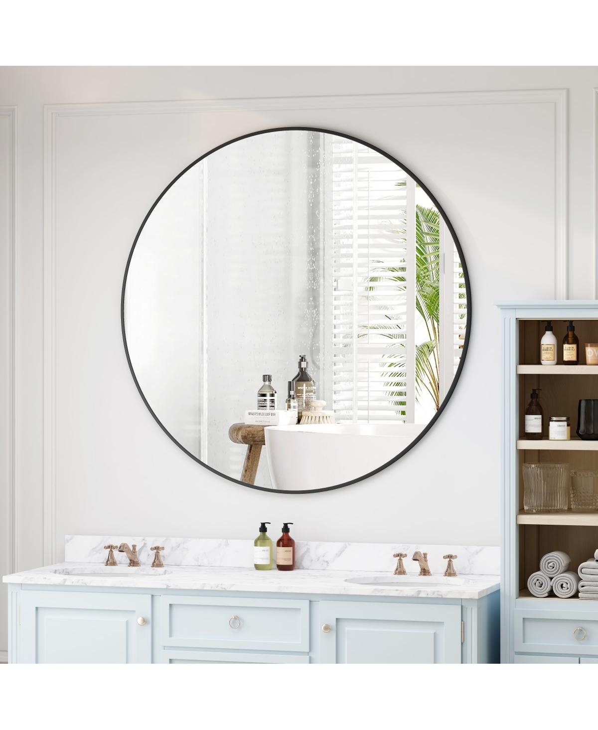 Click here for Laoties 42 Oversized Round Bathroom Vanity Mirror... prices