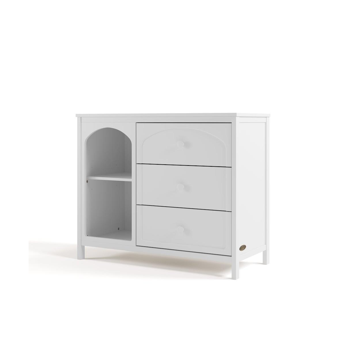 Click here for Graco Olivia 3 Drawer Combo Dresser - White prices