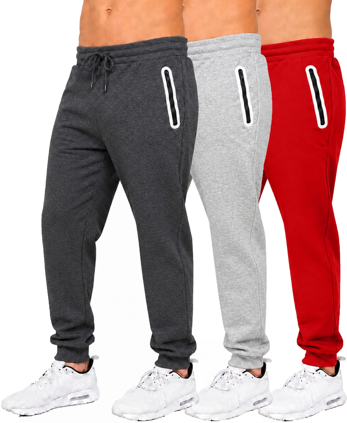 Click here for Blue Ice Mens Fleece-Lined Slim-Fit Jogger Sweatpa... prices
