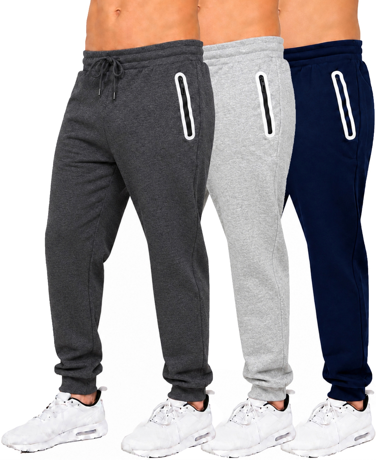 Click here for Blue Ice Mens Fleece-Lined Slim-Fit Jogger Sweatpa... prices