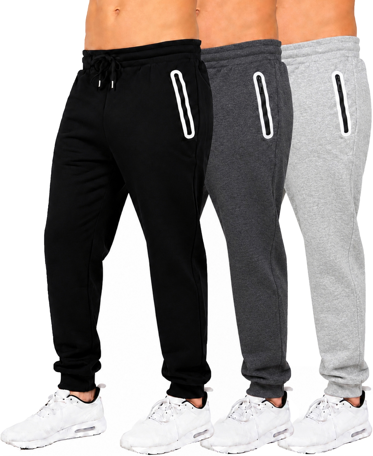 Click here for Blue Ice Mens Fleece-Lined Slim-Fit Jogger Sweatpa... prices